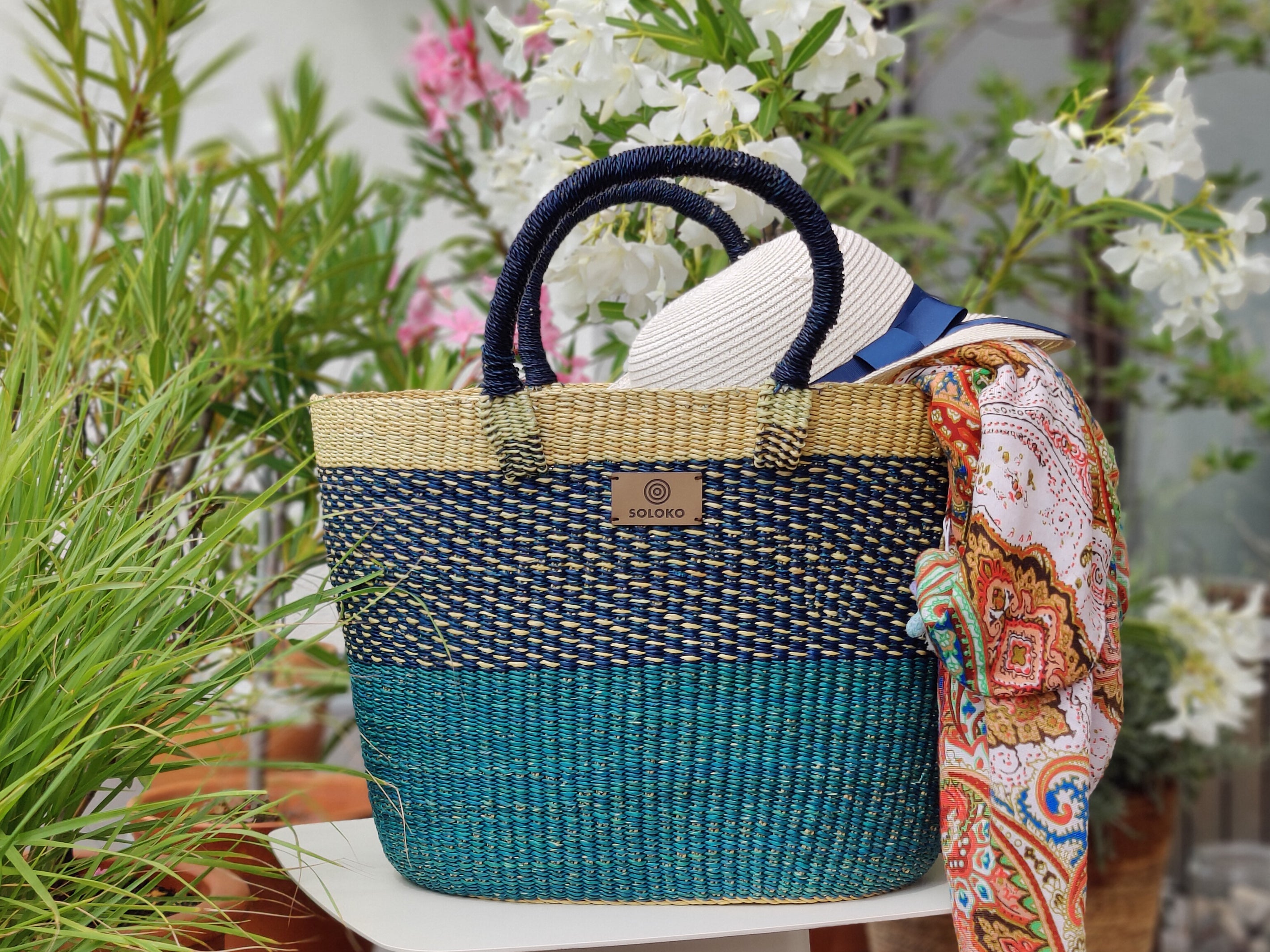 Woven Shopping Baskets – SOLOKO
